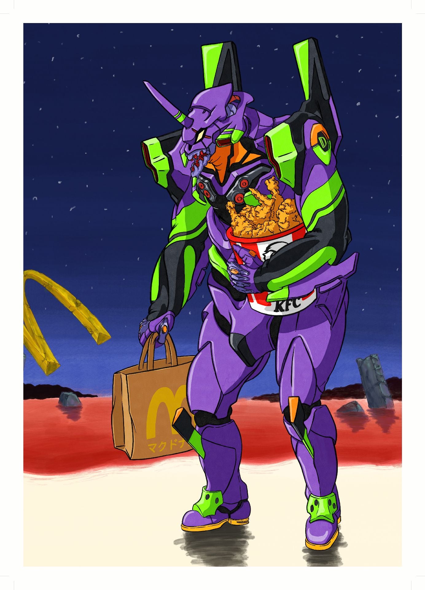 Limited Edition Print, Signed and Numbered – 3rd-Phase Boss